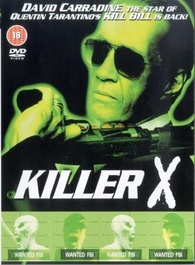 Killer X DVD (United Kingdom)
