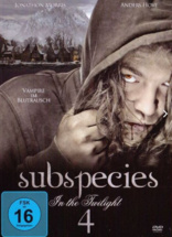 Subspecies 4: In the Twilight DVD (Subspecies IV: Im Blutrausch) (Germany)