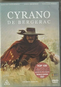 Cyrano de Bergerac DVD (Australia)