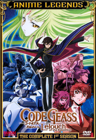 Code Geass Lelouch of the Rebellion: Season 1 DVD (Anime Legends)