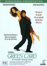 Green Card DVD (Australia)