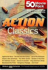 Action Classics 50 Movie Pack DVD