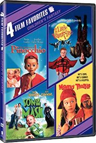 4 Film Favorites: Family Comedies DVD (The Adventures of Pinocchio ...