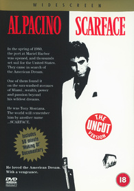 Scarface DVD (United Kingdom)