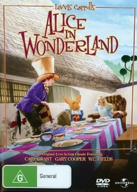 Alice in Wonderland DVD (Lewis Carroll's Alice in Wonderland) (Australia)