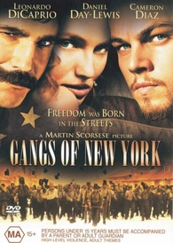 Gangs of New York DVD (Australia)