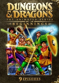 Dungeons and Dragons The Animated Series: Beginnings DVD