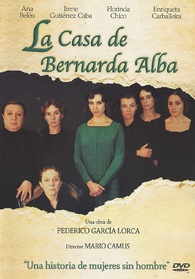 The House of Bernarda Alba DVD (La casa de Bernarda Alba) (Spain)
