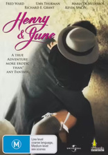 Henry and June DVD (Australia)