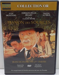 Manon des sources DVD (Jean de Florette 2ième partie) (Canada)