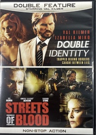 Double Identity / Streets of Blood DVD (Double Feature Starring Val Kilmer)