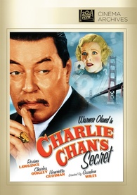Charlie Chan's Secret DVD (Fox Cinema Archives)