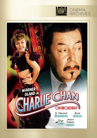 Charlie Chan on Broadway DVD (Fox Cinema Archives)