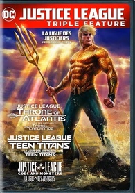 Justice League Triple Feature DVD (Justice League: Throne Of Atlantis ...