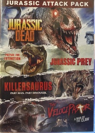 Jurassic Attack Pack DVD (Jurassic Dead / Jurassic Prey / Killersaurus ...