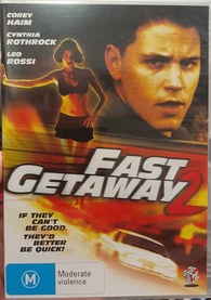 Fast Getaway II DVD (Australia)