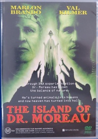 The Island of Dr. Moreau DVD (Australia)