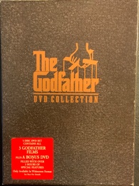 The Godfather / The Godfather Part II / The Godfather Part III DVD ...