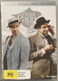 The Front Page DVD (Directors Suite) (Australia)