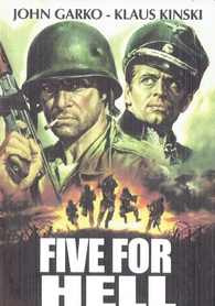 Five for Hell DVD (5 per l'inferno) (Brazil)
