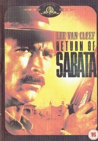 Return of Sabata DVD (United Kingdom)