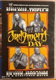 WWE: Judgment Day DVD (Australia)