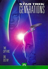 Star Trek: Generations DVD Release Date November 17, 1998 (Widescreen ...