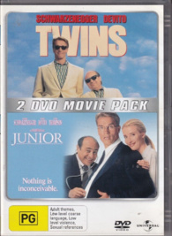 Twins / Junior DVD (2 DVD Movie Pack) (Australia)