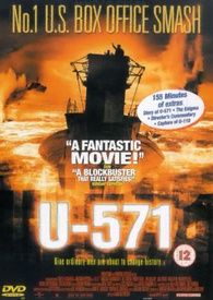 U-571 DVD ("Open Matte" Version) (United Kingdom)