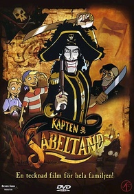Kapten Sabeltand DVD (Kaptein Sabeltann) (Sweden)