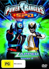 Power Rangers S.P.D. - Volume 5: Zapped DVD (Australia)