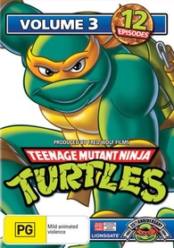 Teenage Mutant Ninja Turtles - Volume 3 DVD (Australia)