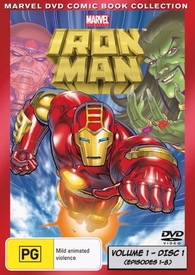 Iron Man - Volume 1: Disc 1 DVD (Australia)