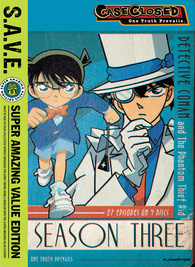 Case Closed: Season 3 DVD (S.A.V.E.)