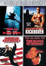 Four-Film Collection DVD (Black Mask / Kickboxer / American Kickboxer 2 ...