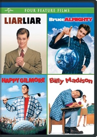 Four Feature Films DVD (Liar Liar / Bruce Almighty / Happy Gilmore ...