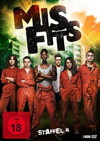 Misfits: Series 4 DVD (Staffel 4) (Germany)