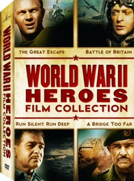 World War II Heroes Film Collection DVD (Run Silent, Run Deep / The ...