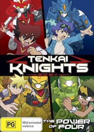 Tenkai Knights: The Power of Four DVD (Australia)