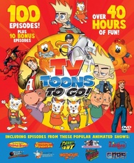 TV Toons To Go - 100 Cartoon Collection DVD