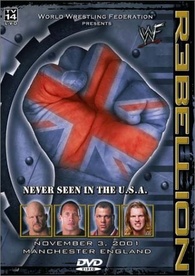 WWF Rebellion 2001 DVD