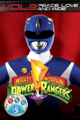 Mighty Morphin Power Rangers: Volume 3: Peace, Love and Woe DVD (Australia)