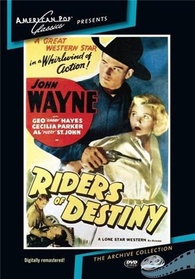 Riders of Destiny DVD