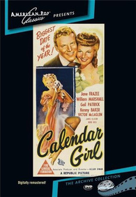 Calendar Girl DVD