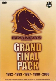 NRL: Brisbane Broncos - Grand Final Pack DVD (1992·1993·1997·1998·2000 ...