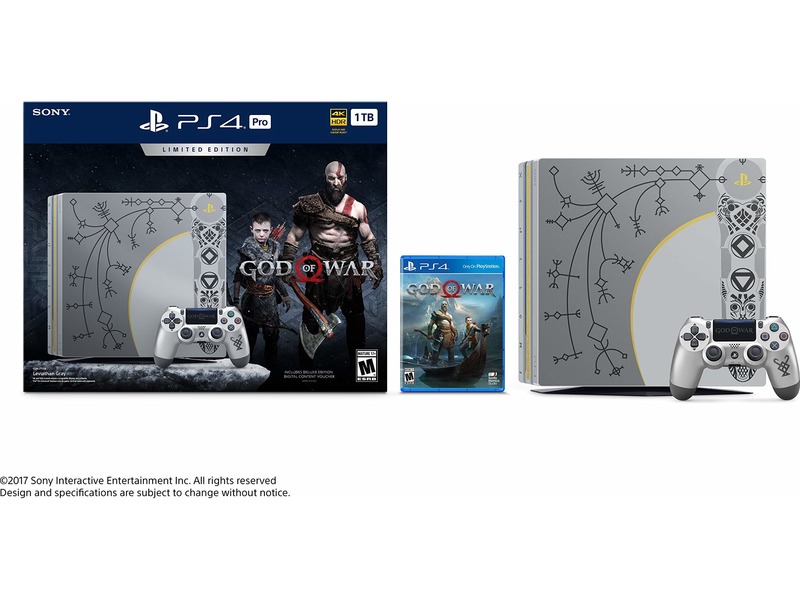 PlayStation 4 Pro (1TB Limited Edition God of War Bundle)