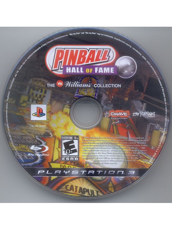 Playstation 3 Pinball Hall Of Fame The Williams Collection at Emery ...