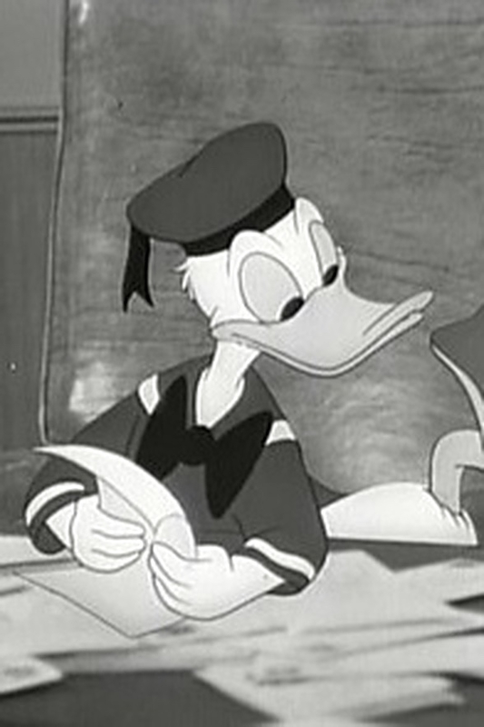 Donald Duck Sad