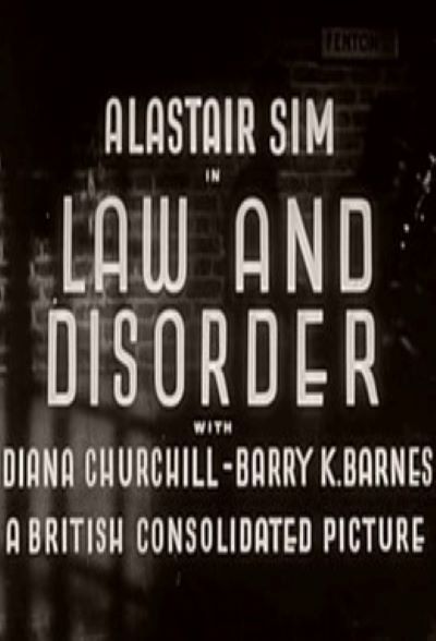 Law and Disorder (1940)
