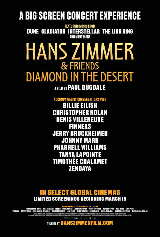 Hans Zimmer & Friends: Diamond in the Desert (2025)